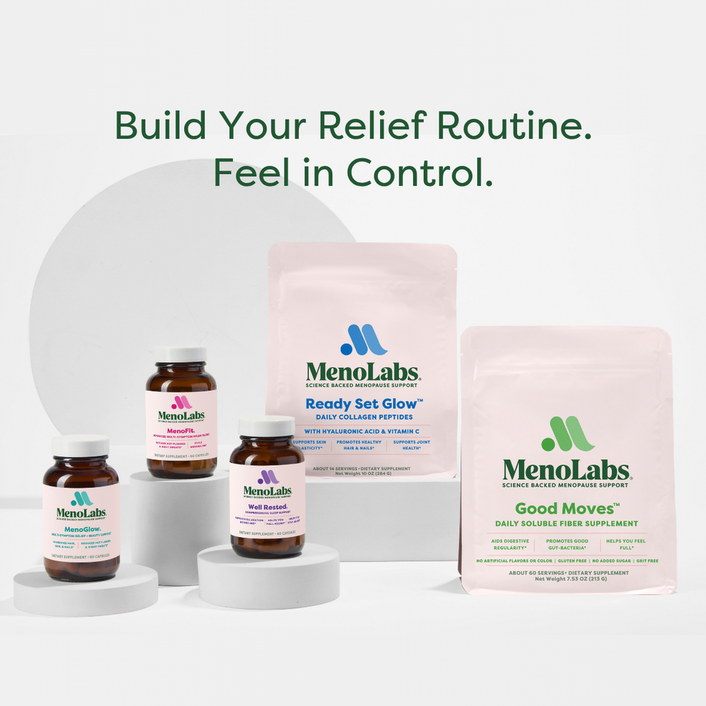 MenoFit Menopause Support for Hot Flashes, Night Sweats, & Metabolism ...