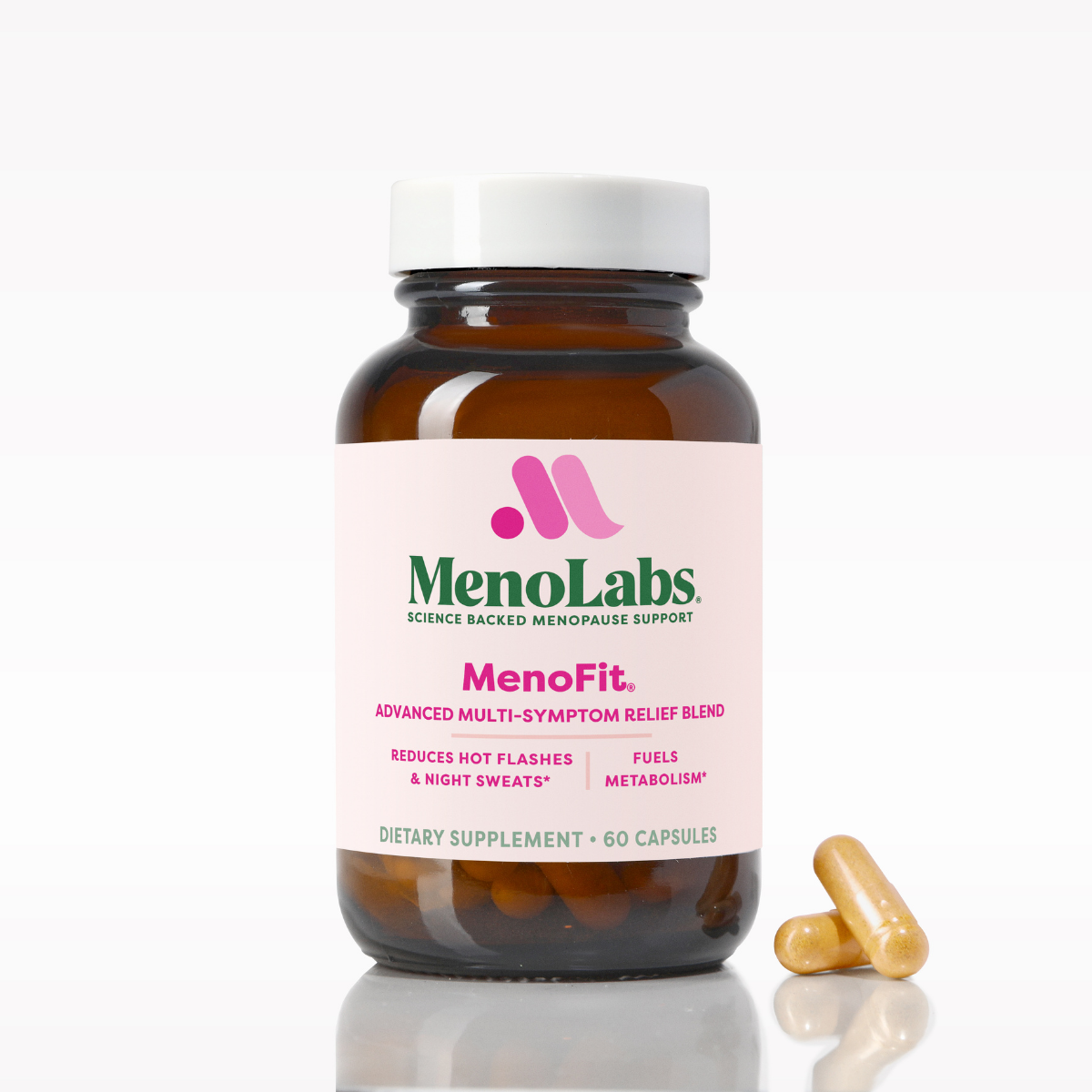 MenoFit Menopause Support for Hot Flashes, Night Sweats, & Metabolism ...