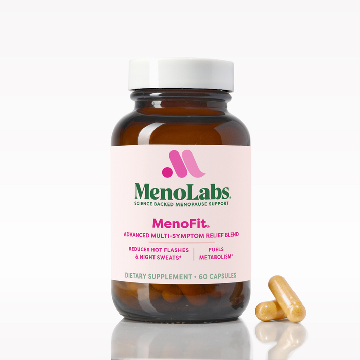 MenoFit Menopause Support for Hot Flashes, Night Sweats, & Metabolism ...
